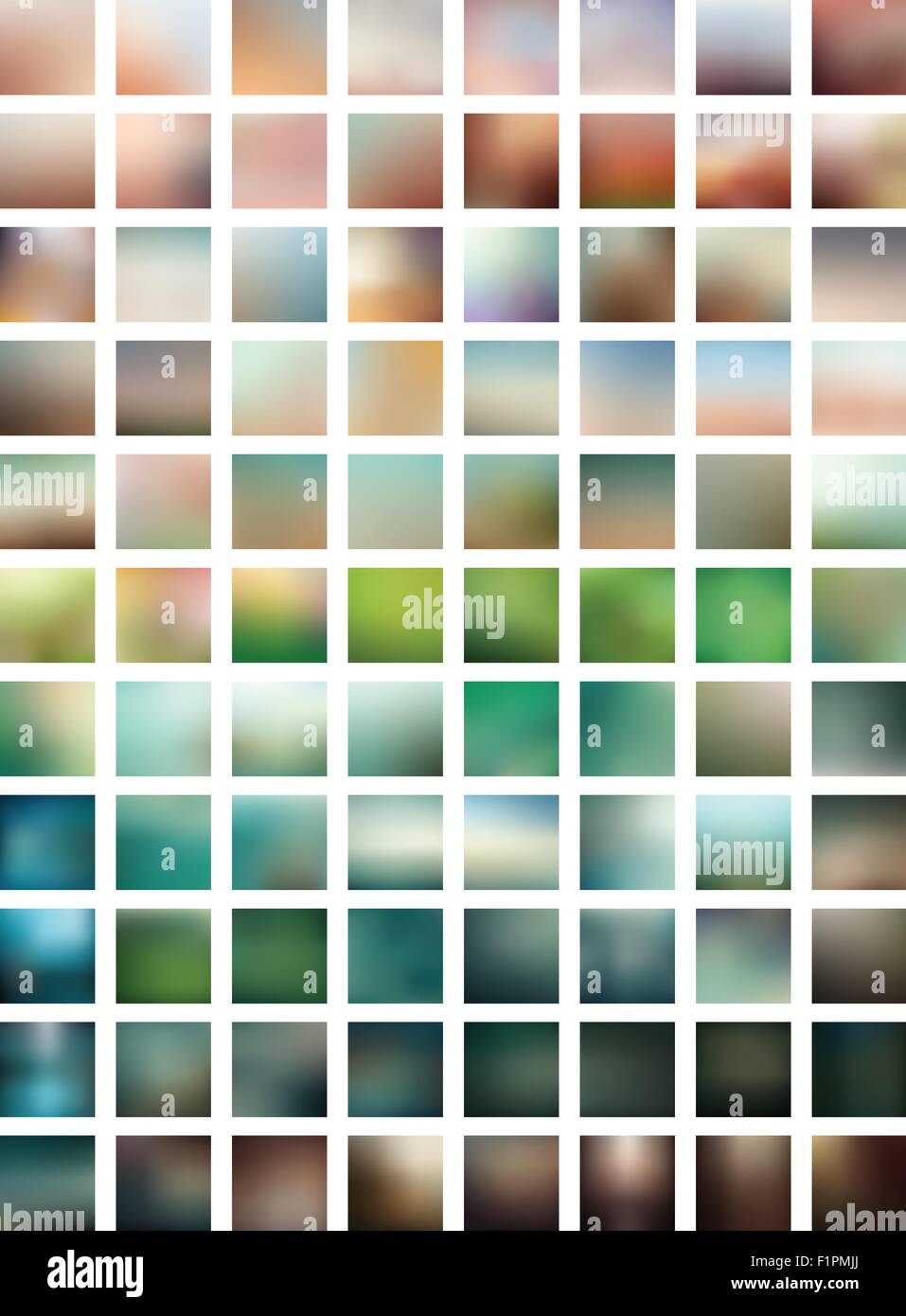 88 professional colorful blurred vector backgrounds Stock Vector Image ...