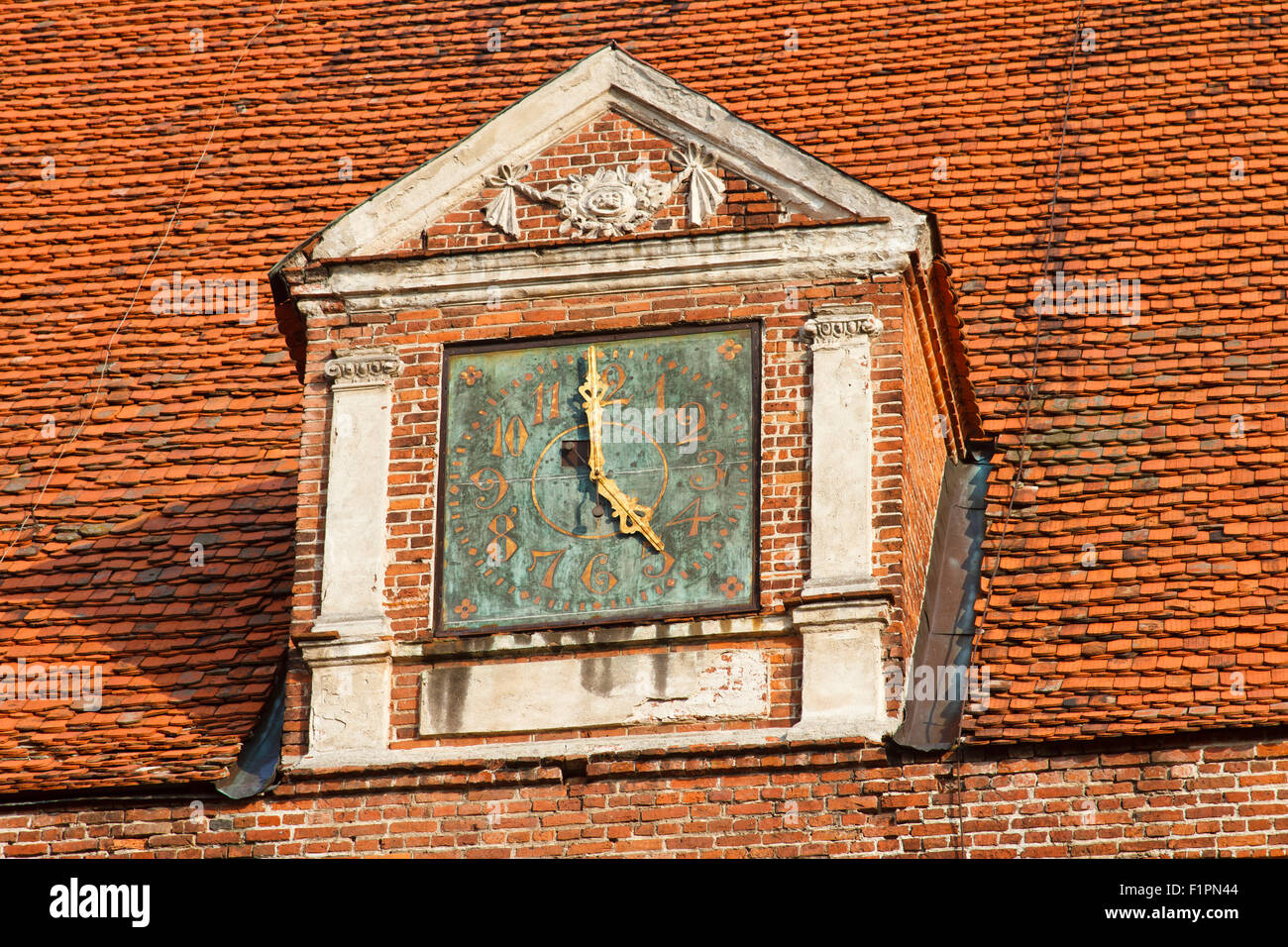 Close up of ancient clock Stock Photo - Alamy