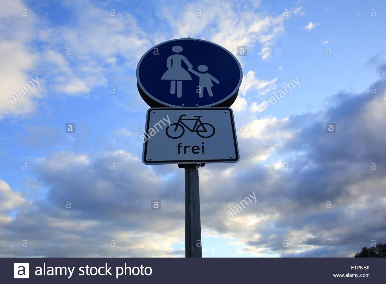 Road signs germany hi-res stock photography and images - Alamy