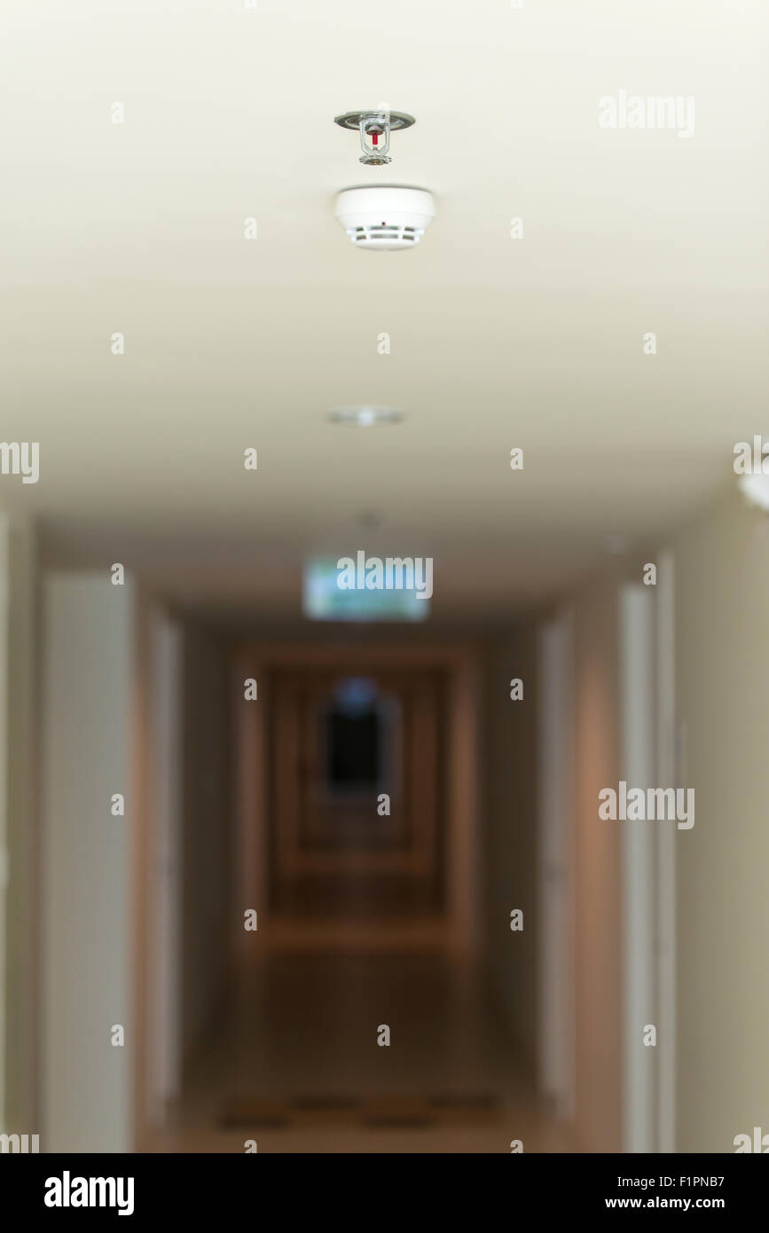 Sprinkler system fire ceiling hi-res stock photography and images - Alamy