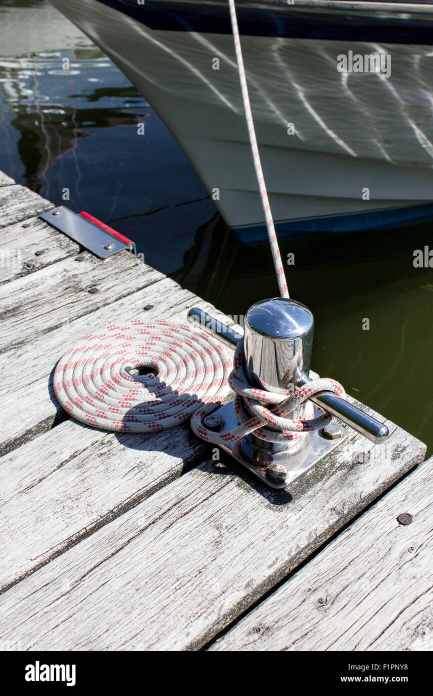 Secured on mooring hi-res stock photography and images - Alamy