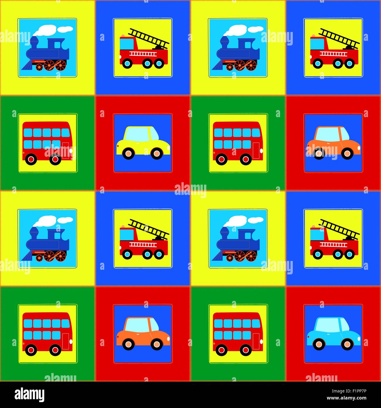 English fire truck Stock Vector Images - Alamy