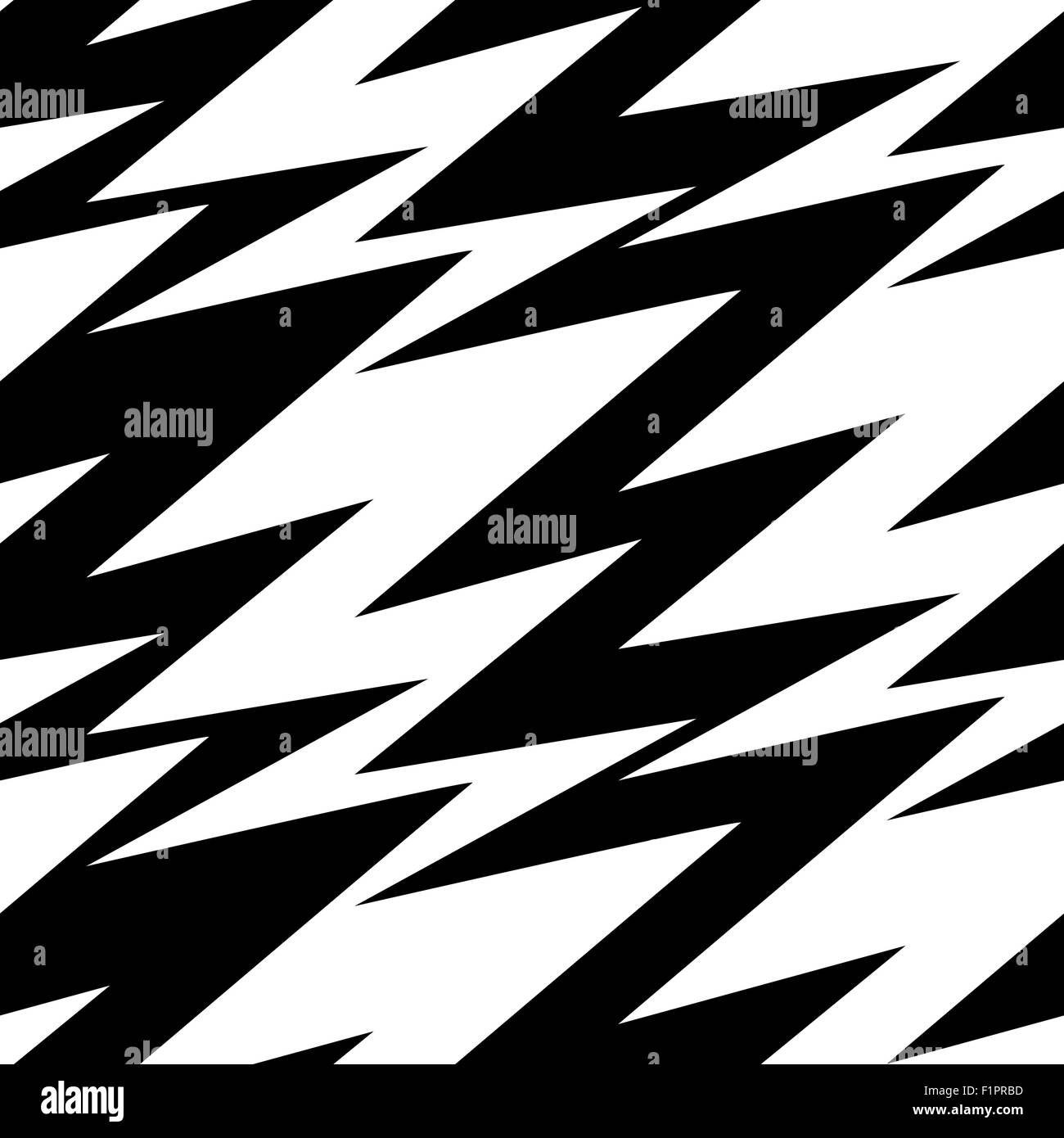 Black and white abstract lightning seamless pattern Stock Vector Image ...