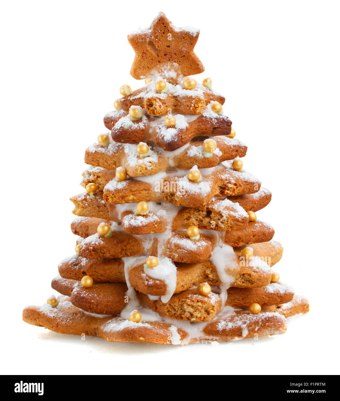 gingerbread christmas tree Stock Photo - Alamy