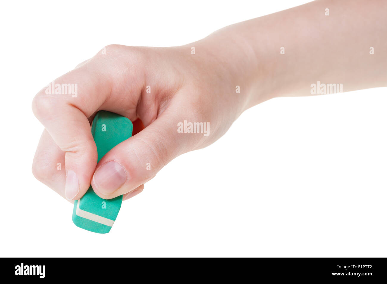 Hand holding eraser hi-res stock photography and images - Alamy