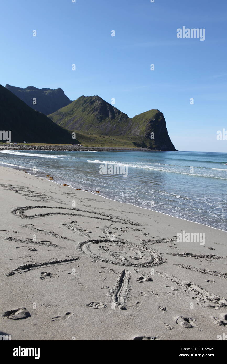 Unstad, Lofoten archipelago, Norway Stock Photo - Alamy