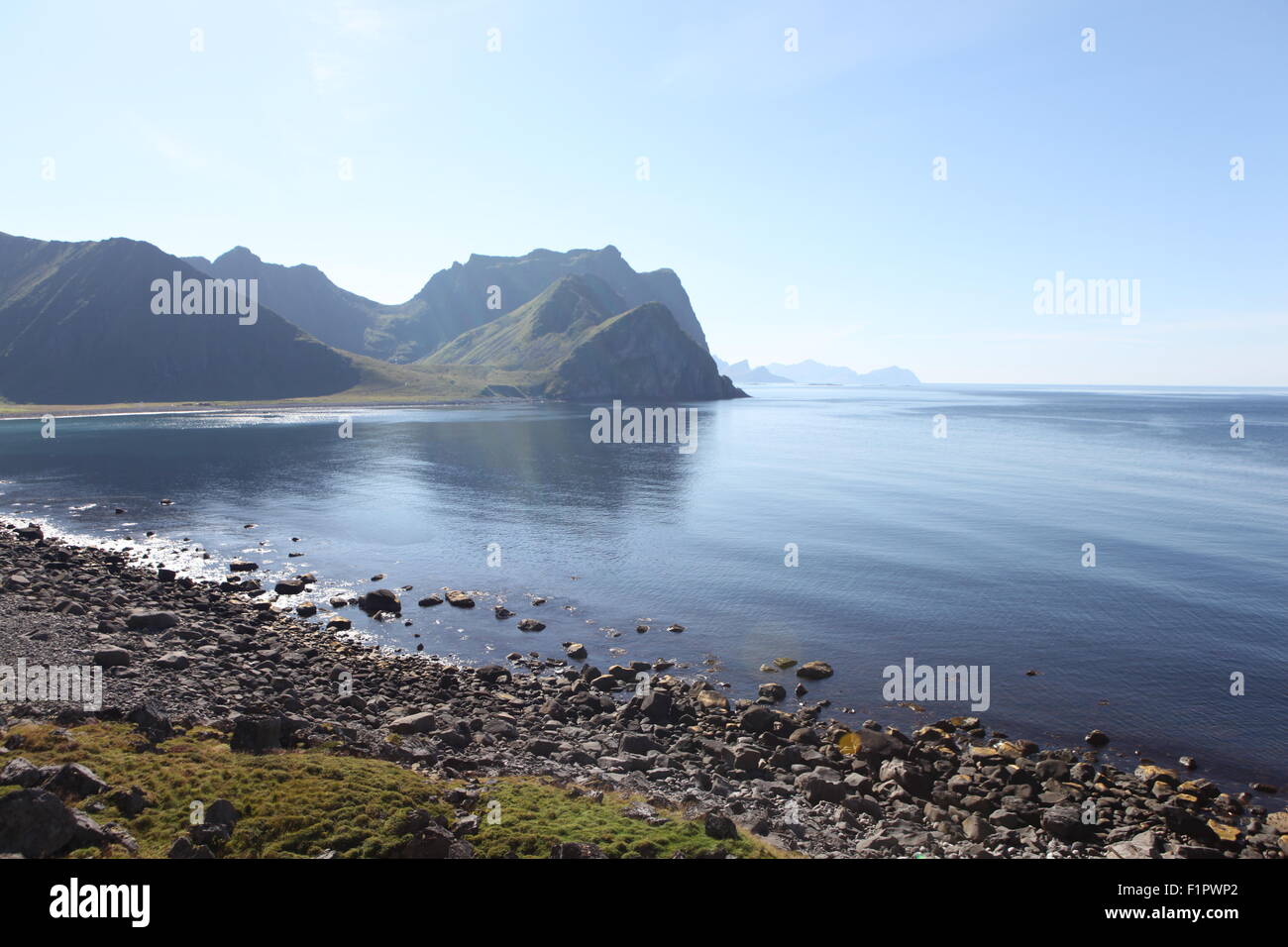 Unstad, Lofoten archipelago, Norway Stock Photo - Alamy
