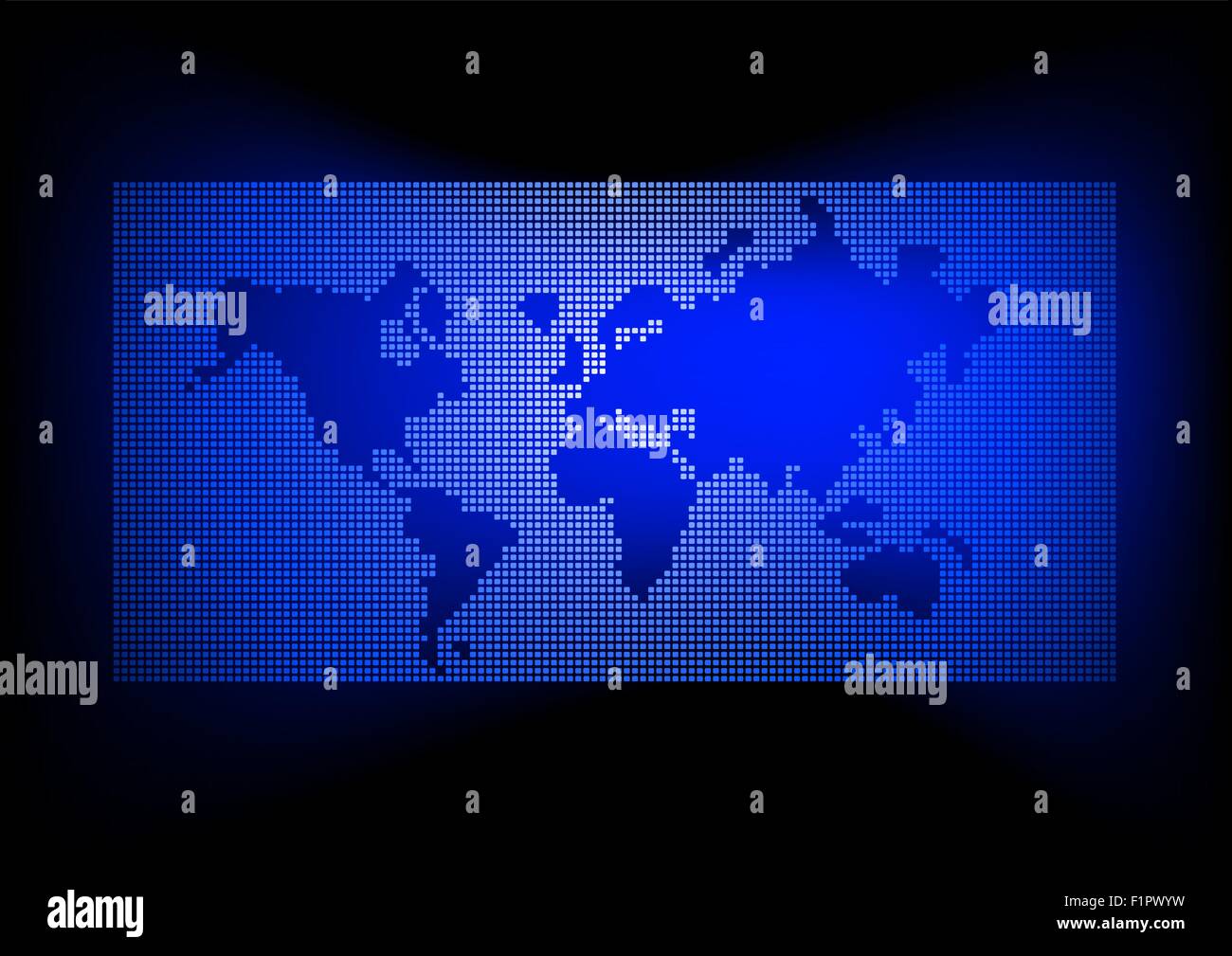 World map with dark blue background Stock Vector Image & Art - Alamy