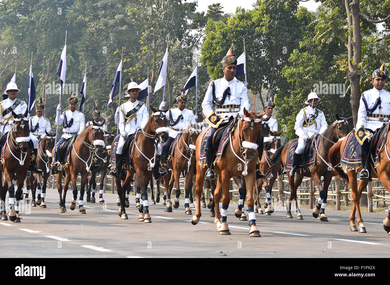 Kolkata police force hi-res stock photography and images - Alamy