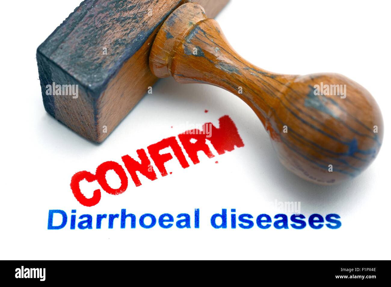 Diarrhoeal disease confirm Stock Photo - Alamy