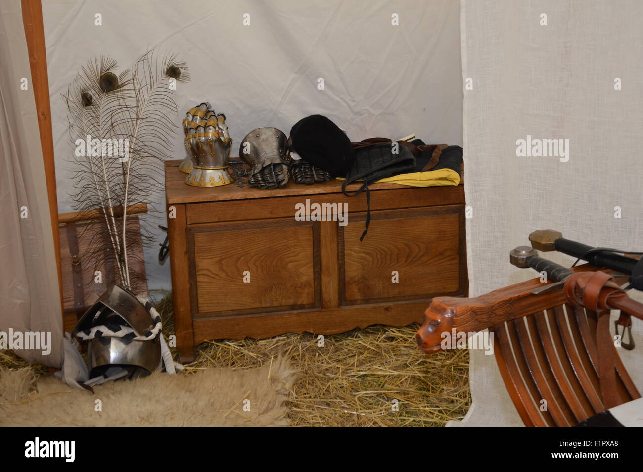 Medieval Festival in the South of France,Middle Age Stock Photo - Alamy