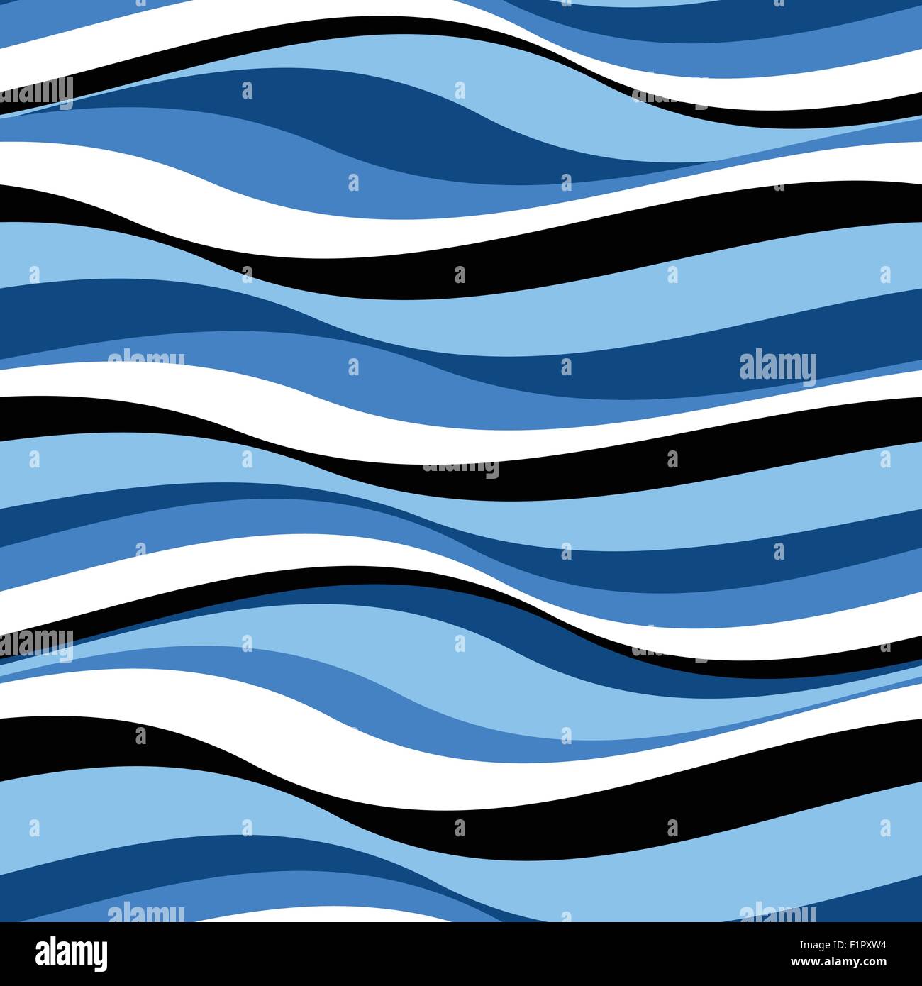 Contrast waves blue Stock Vector Images - Alamy