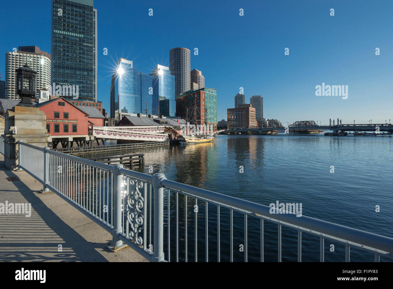 TEA PARTY SHIP MUSEUM ATLANTIC WHARF WATERFRONT FORT POINT CHANNEL ...