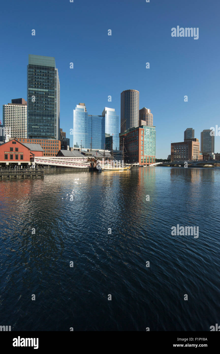 TEA PARTY SHIP MUSEUM ATLANTIC WHARF WATERFRONT FORT POINT CHANNEL ...