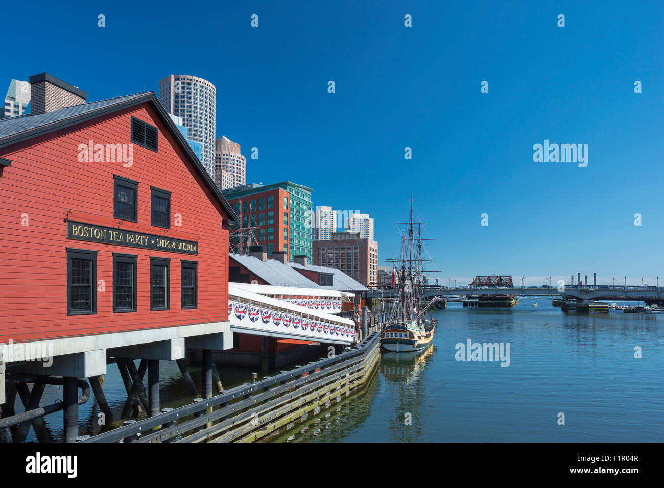 TEA PARTY SHIP MUSEUM ATLANTIC WHARF WATERFRONT FORT POINT CHANNEL ...