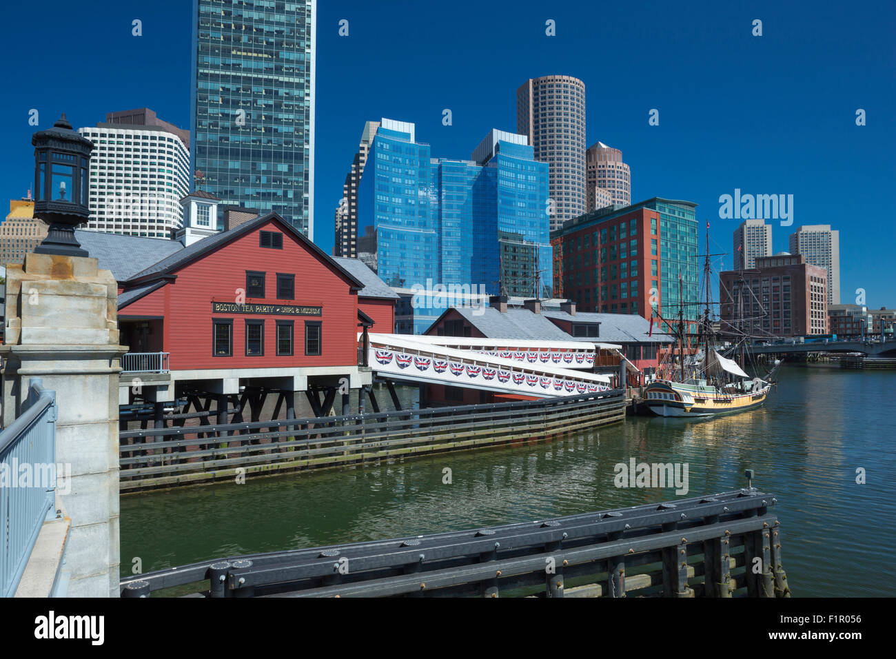TEA PARTY SHIP MUSEUM ATLANTIC WHARF WATERFRONT FORT POINT CHANNEL ...
