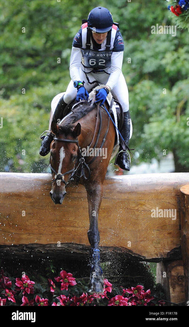 Stamford, UK. 5th September, 2015. Land Rover Burghley Horse Trials ...
