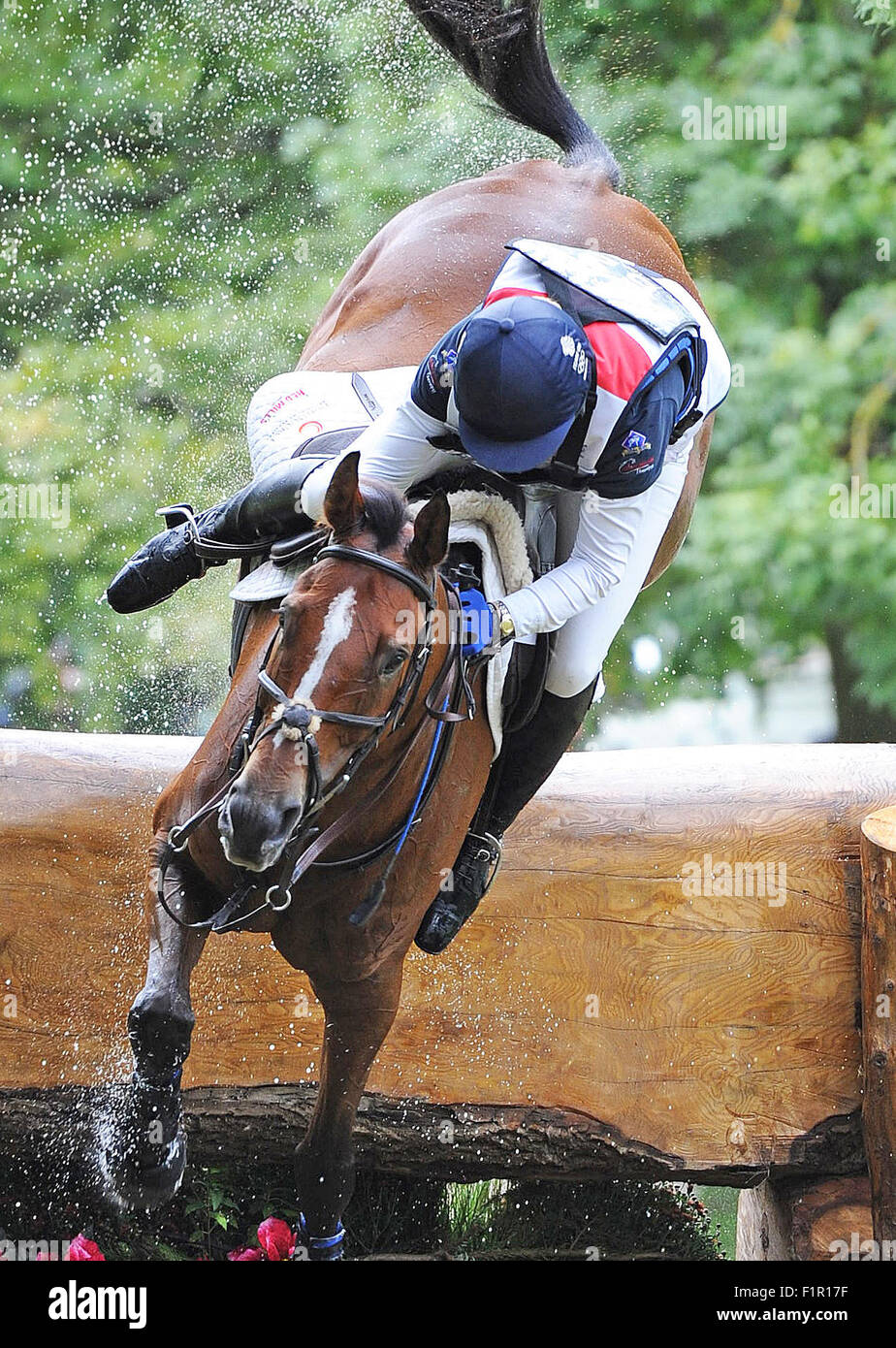 Tina cook burghley 2015 hi-res stock photography and images - Alamy