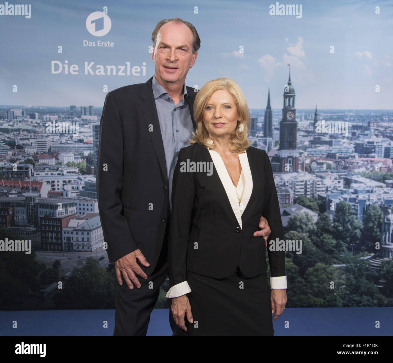 Actors promoting the new ARD TV Series "Die Kanzlei" at East Hotel ...