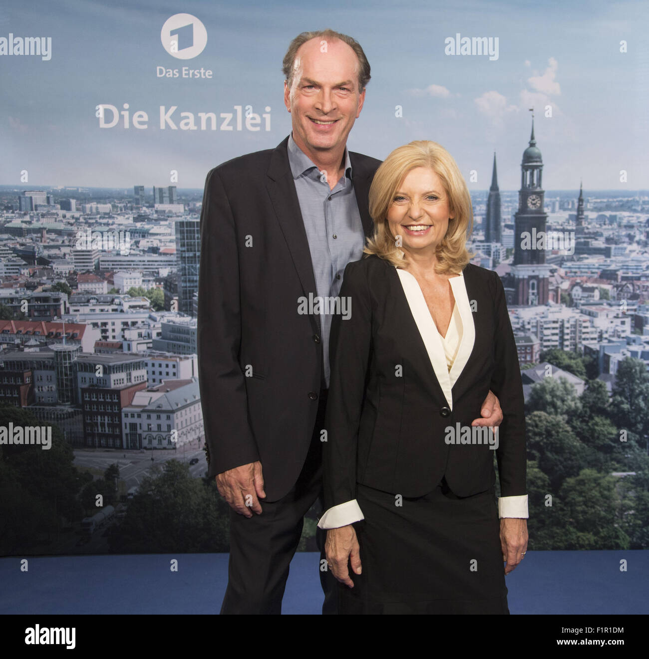 Actors promoting the new ARD TV Series "Die Kanzlei" at East Hotel ...