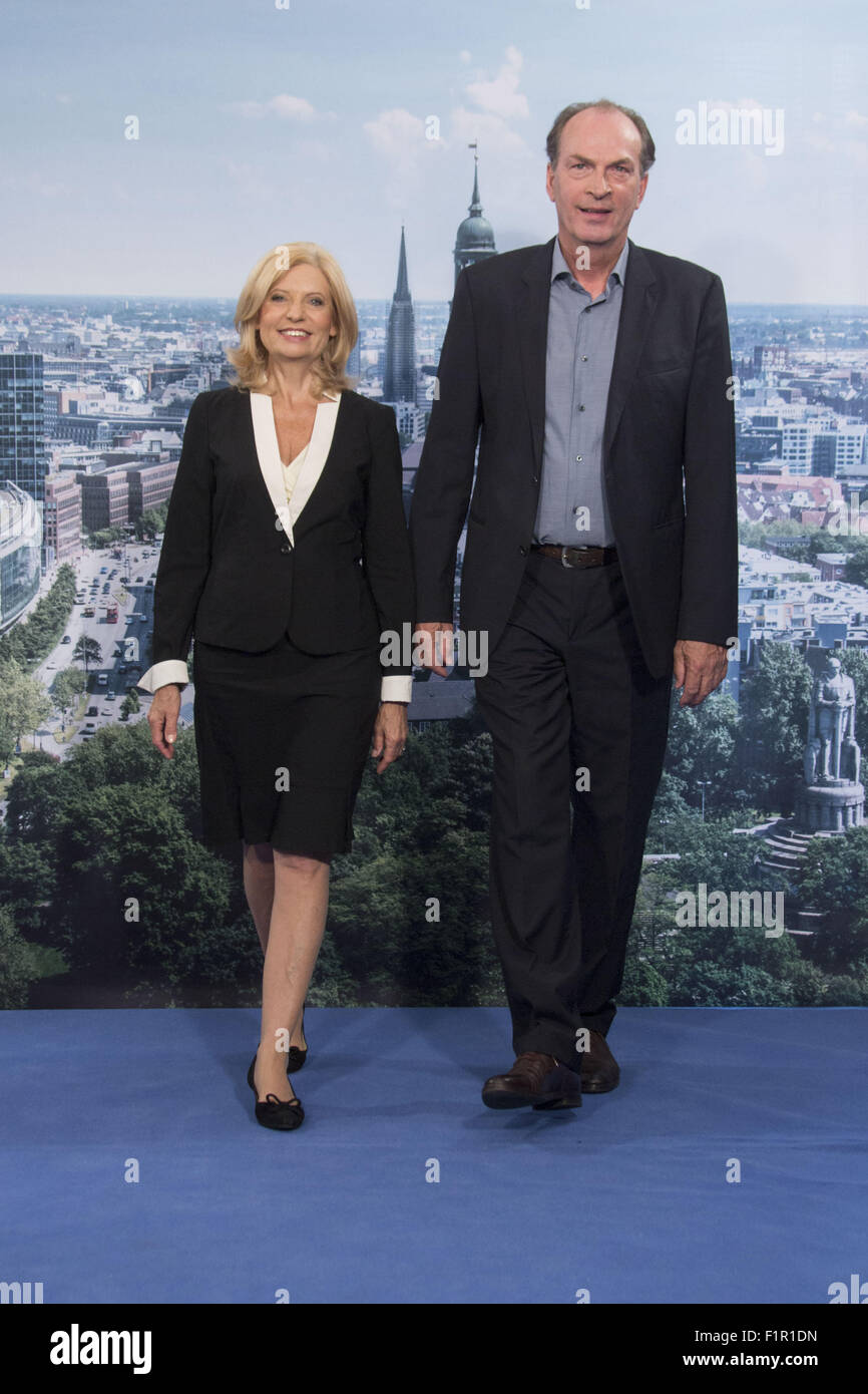 Actors promoting the new ARD TV Series "Die Kanzlei" at East Hotel ...