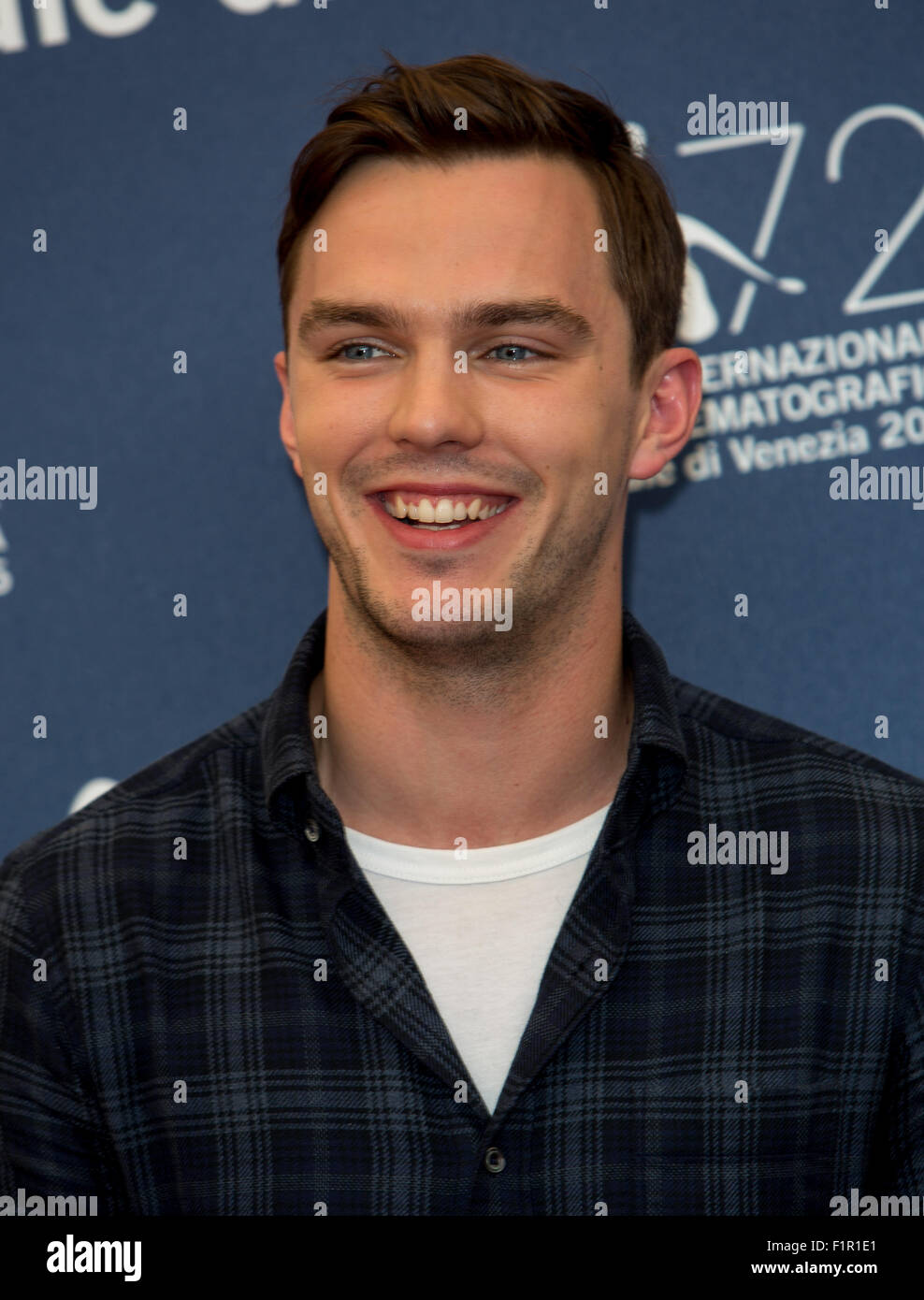 Venice, Italy. 5th September, 2015. Actor Nicholas Hoult poses at the ...