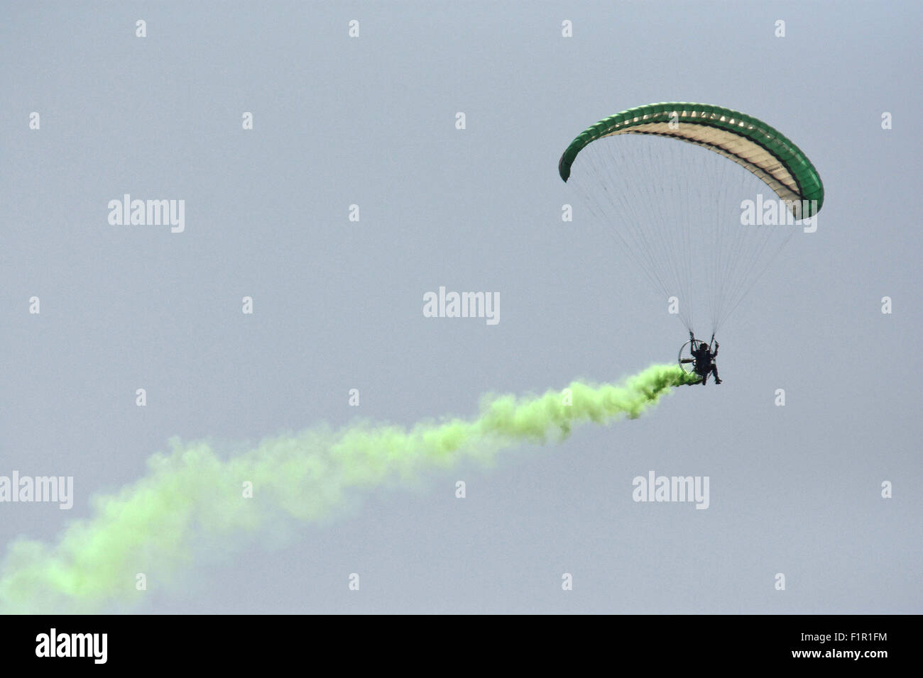 Islamabad, Pakistan. 6th Sep, 2015. A Pakistani Air Force paraglider ...