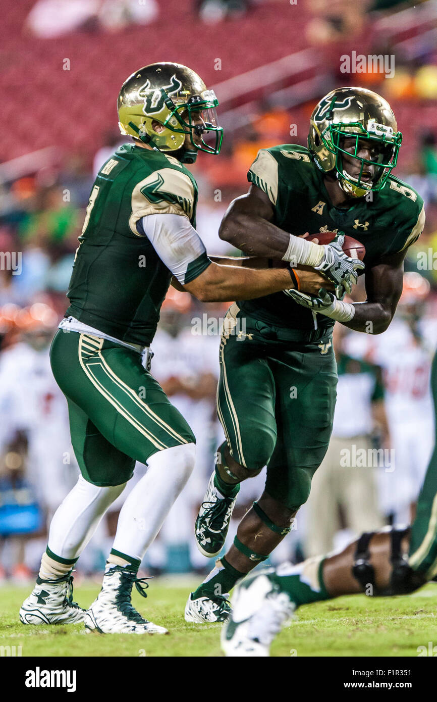 Tampa, Florida, USA. 5th September, 2015. South Florida Bulls ...