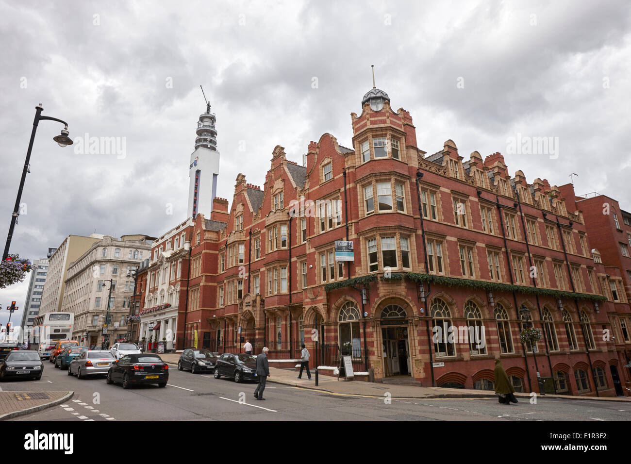 cornwall buildings on the corner of newhall street and cornwall st ...