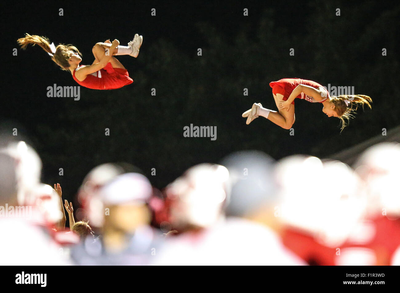 Fairfield, CT, USA. 5th Sep, 2015. :Sacred Heart's SHU Cheer's Jamie ...
