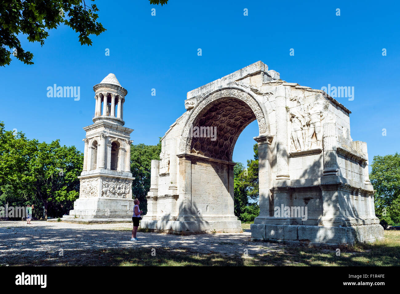 Glanum arch hi-res stock photography and images - Alamy