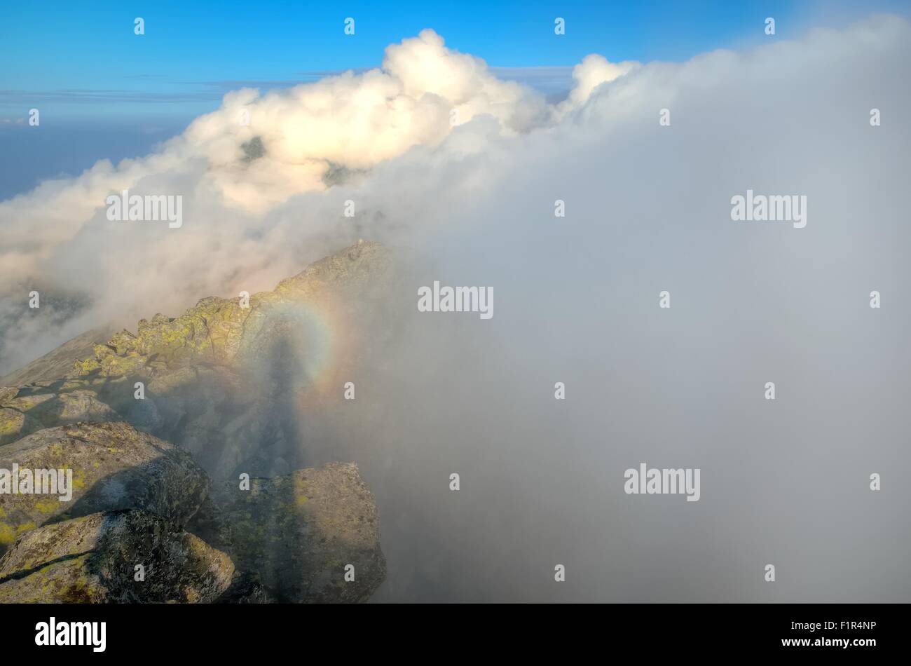Brocken spectre mountain hi-res stock photography and images - Alamy