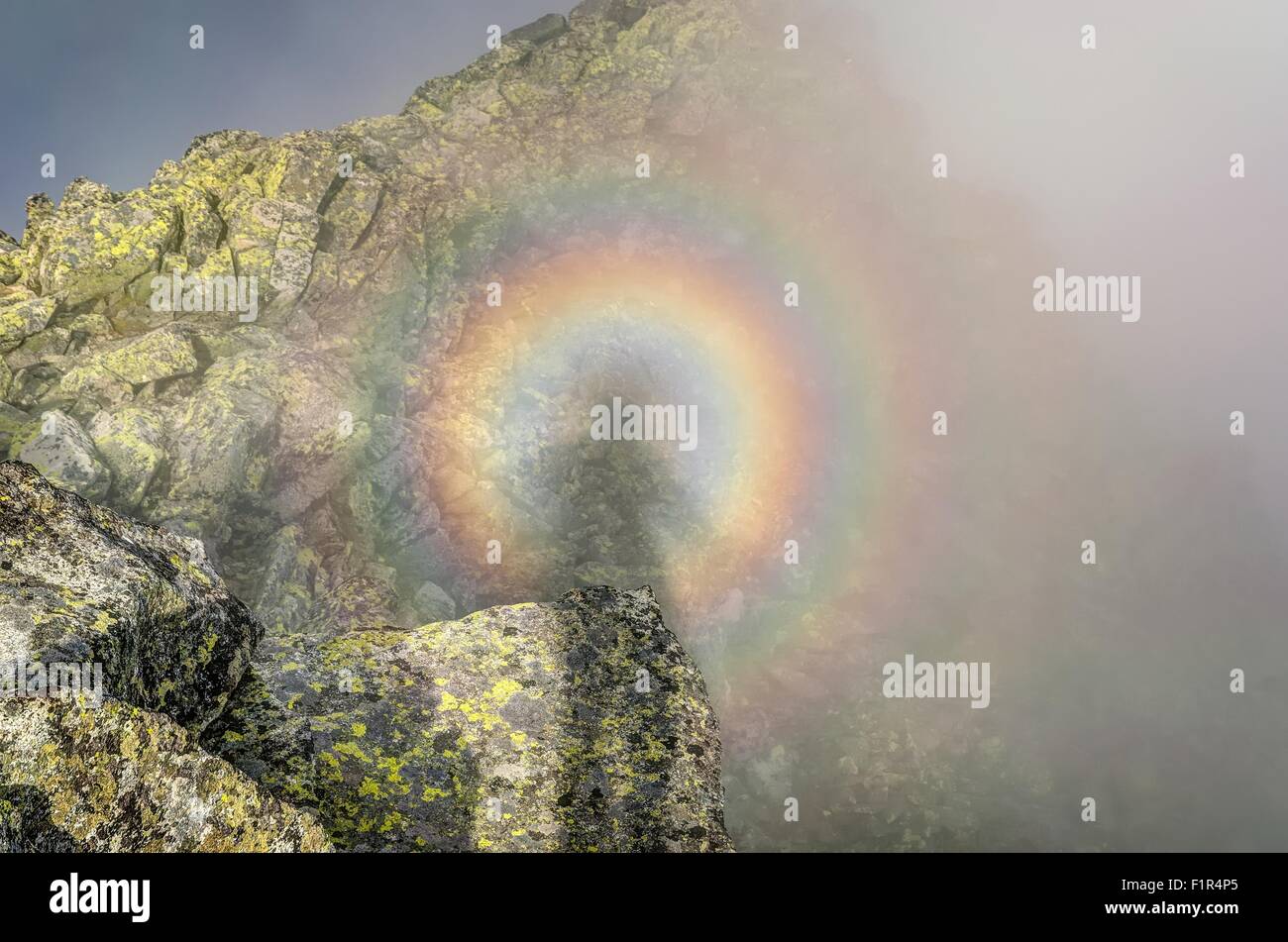 Brocken spectre mountain hi-res stock photography and images - Alamy