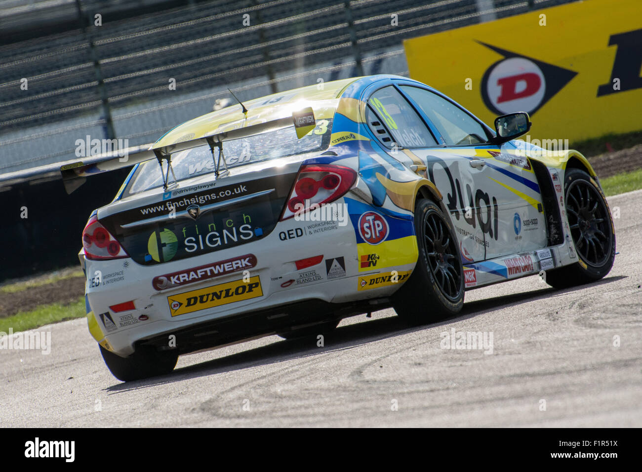 Corby, UK. 6th September, 2015. Daniel Welch and Welch Motorsport ...