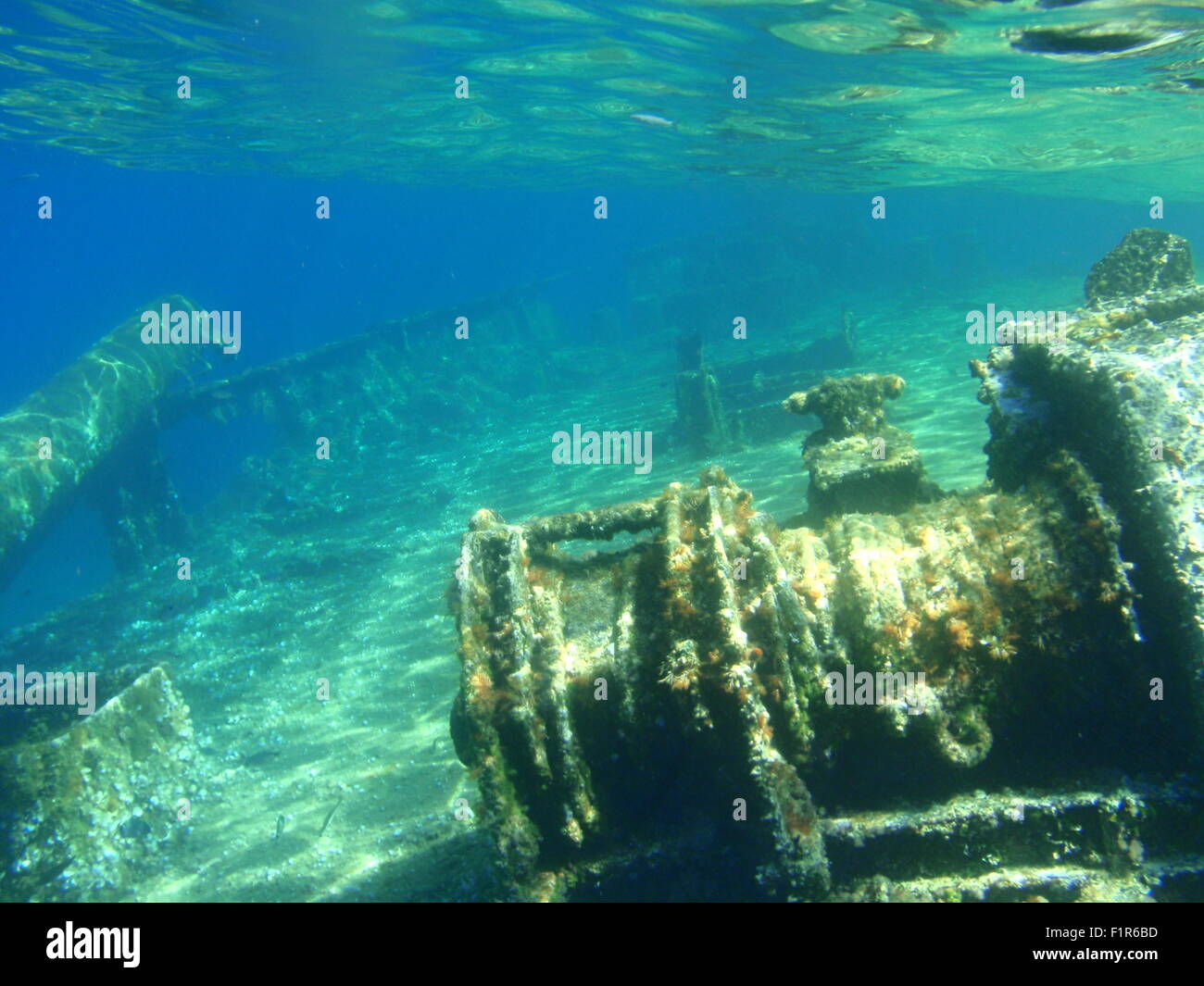 Sunken Ships In The Caribbean