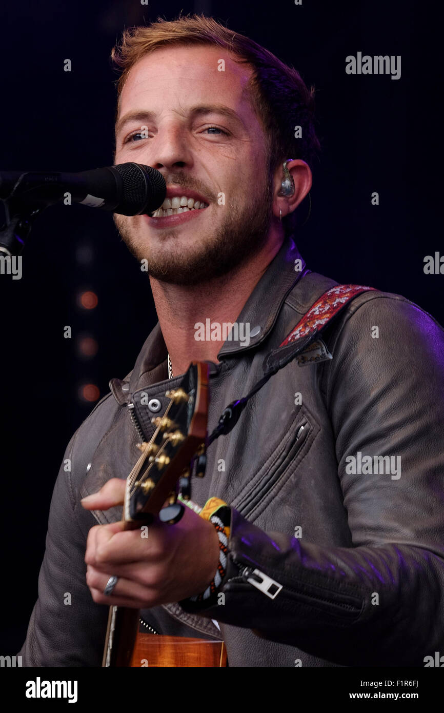 James Morrison plays at Festival No.6 on 06/09/2015 at Portmeirion ...
