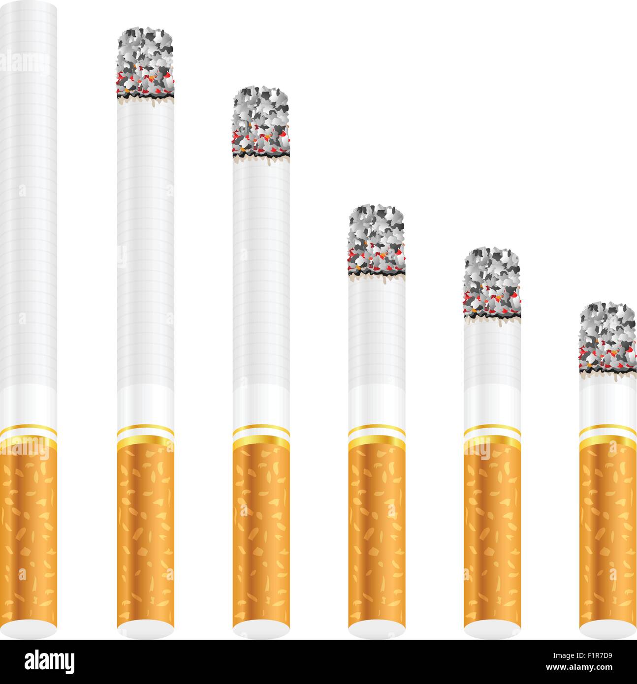 Cigarette vector vectors hi-res stock photography and images - Alamy