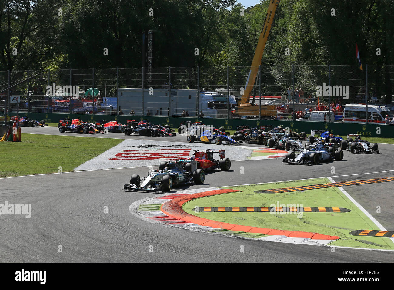 Monza Track, Italy. 06th Sep, 2015. F1 Grand Prix of Italy from Monza ...