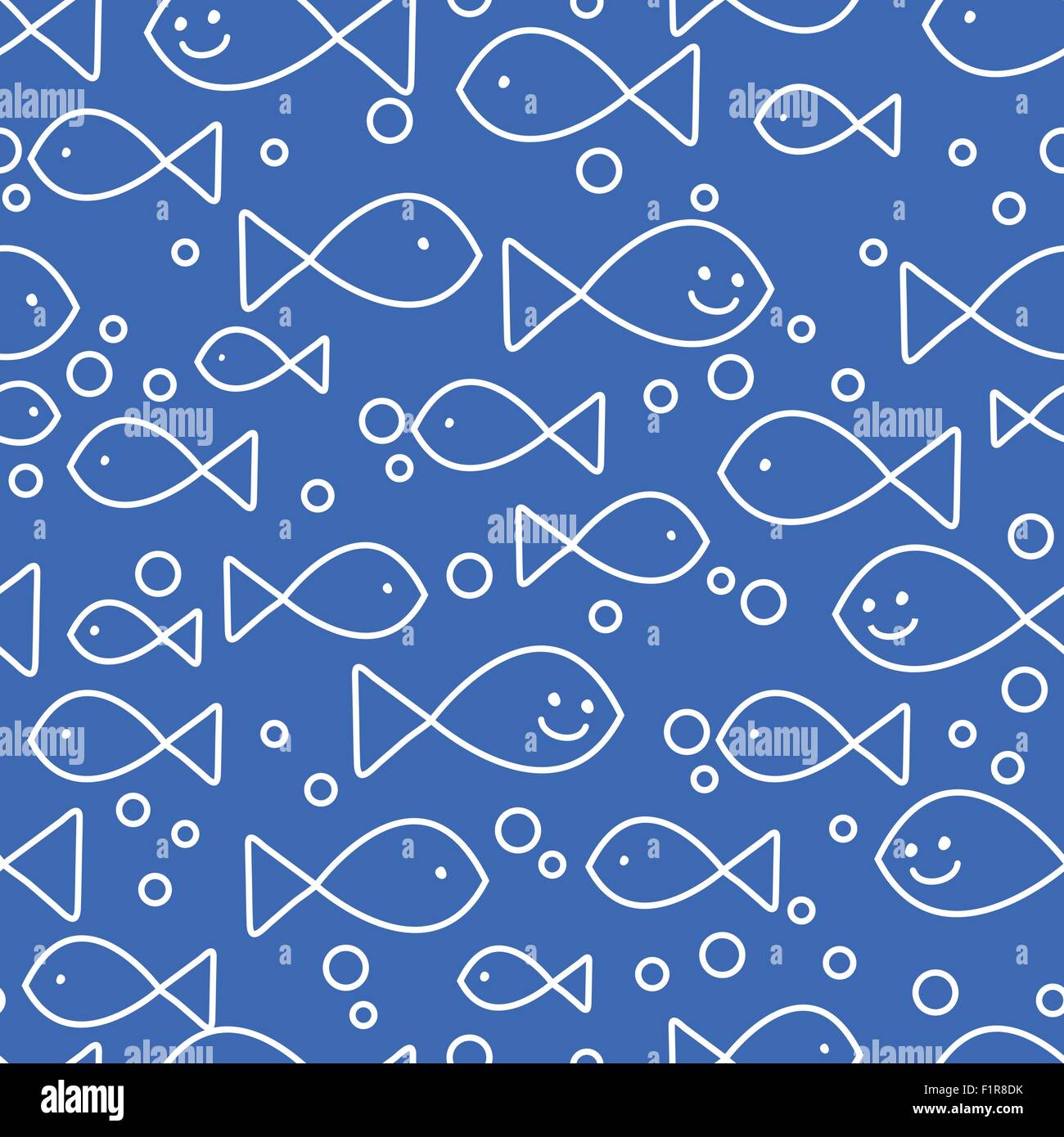 Happy fish Stock Vector Images - Alamy