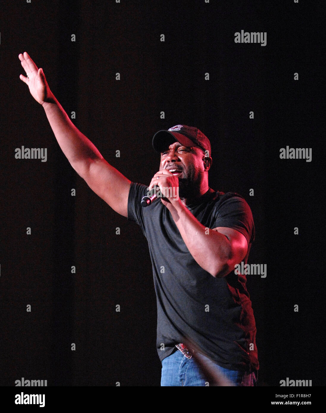 Raleigh, North Carolina, USA. 28th Aug, 2015. Singer DARIUS RUCKER ...