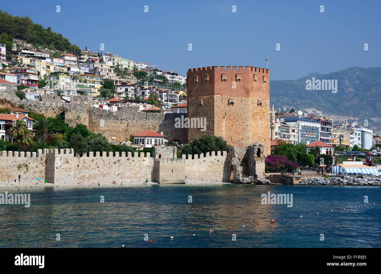 Red castle fortress hi-res stock photography and images - Alamy