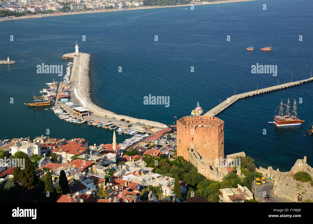 Alanya view hi-res stock photography and images - Alamy