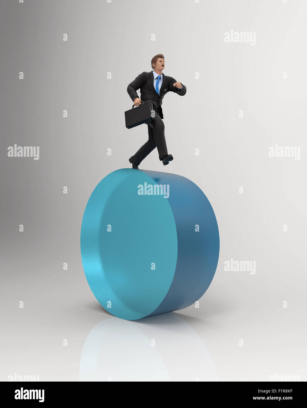 man running at the same place Stock Photo - Alamy