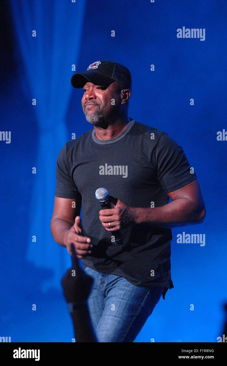 Raleigh, North Carolina, USA. 28th Aug, 2015. Singer DARIUS RUCKER ...