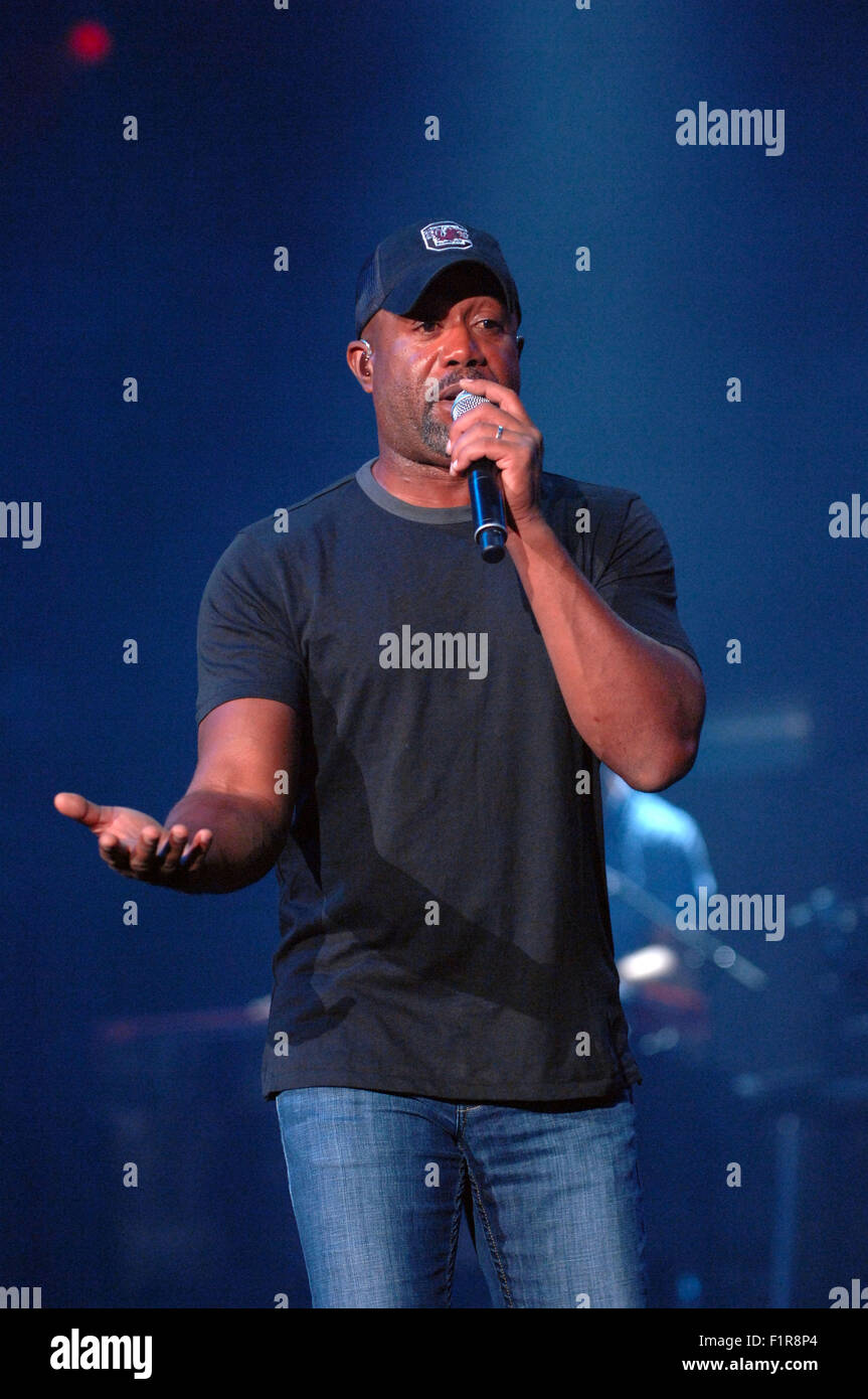 Raleigh, North Carolina, USA. 28th Aug, 2015. Singer DARIUS RUCKER ...