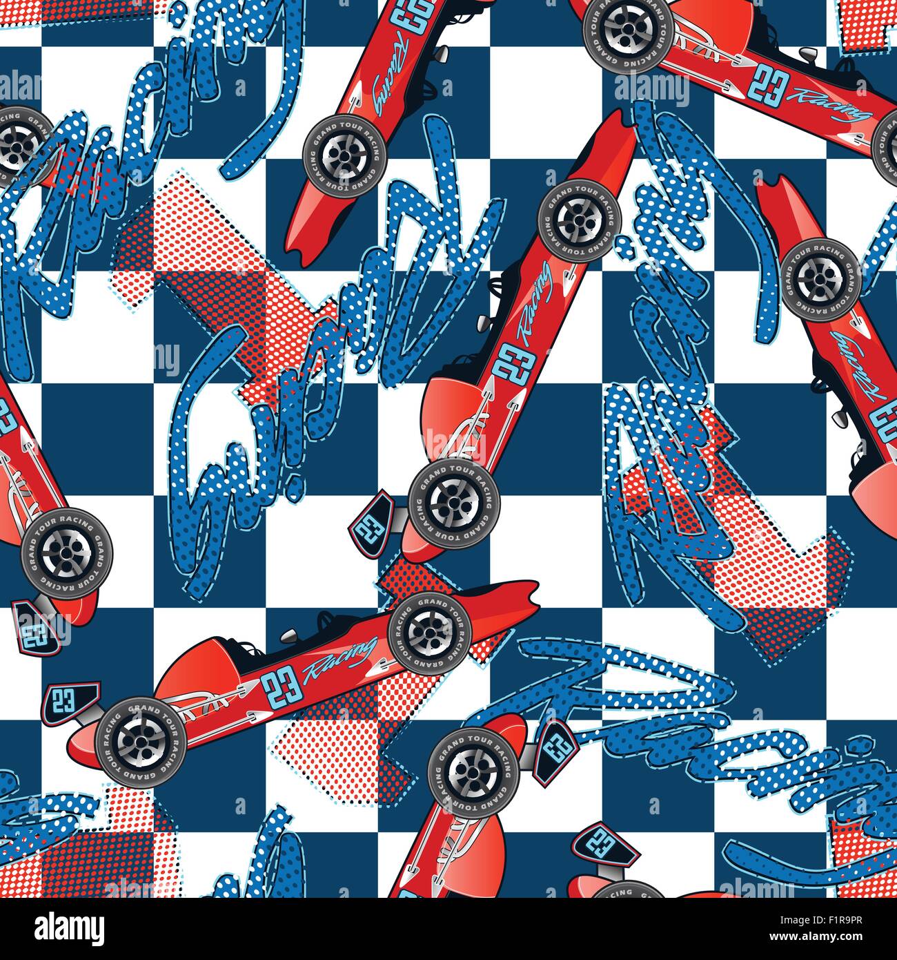 Open wheel car Stock Vector Images - Alamy