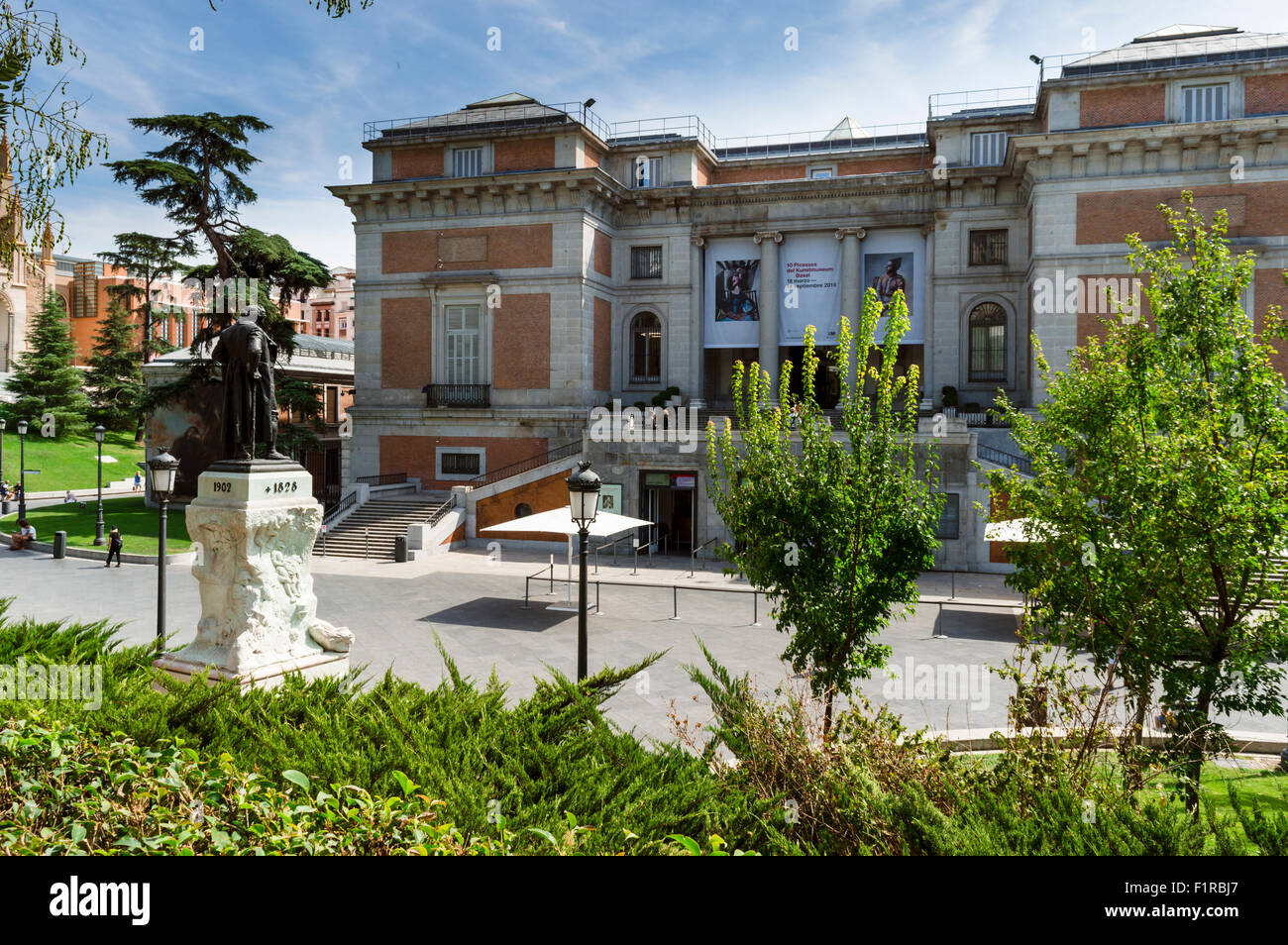 Goya facade the prado museum hi-res stock photography and images - Alamy
