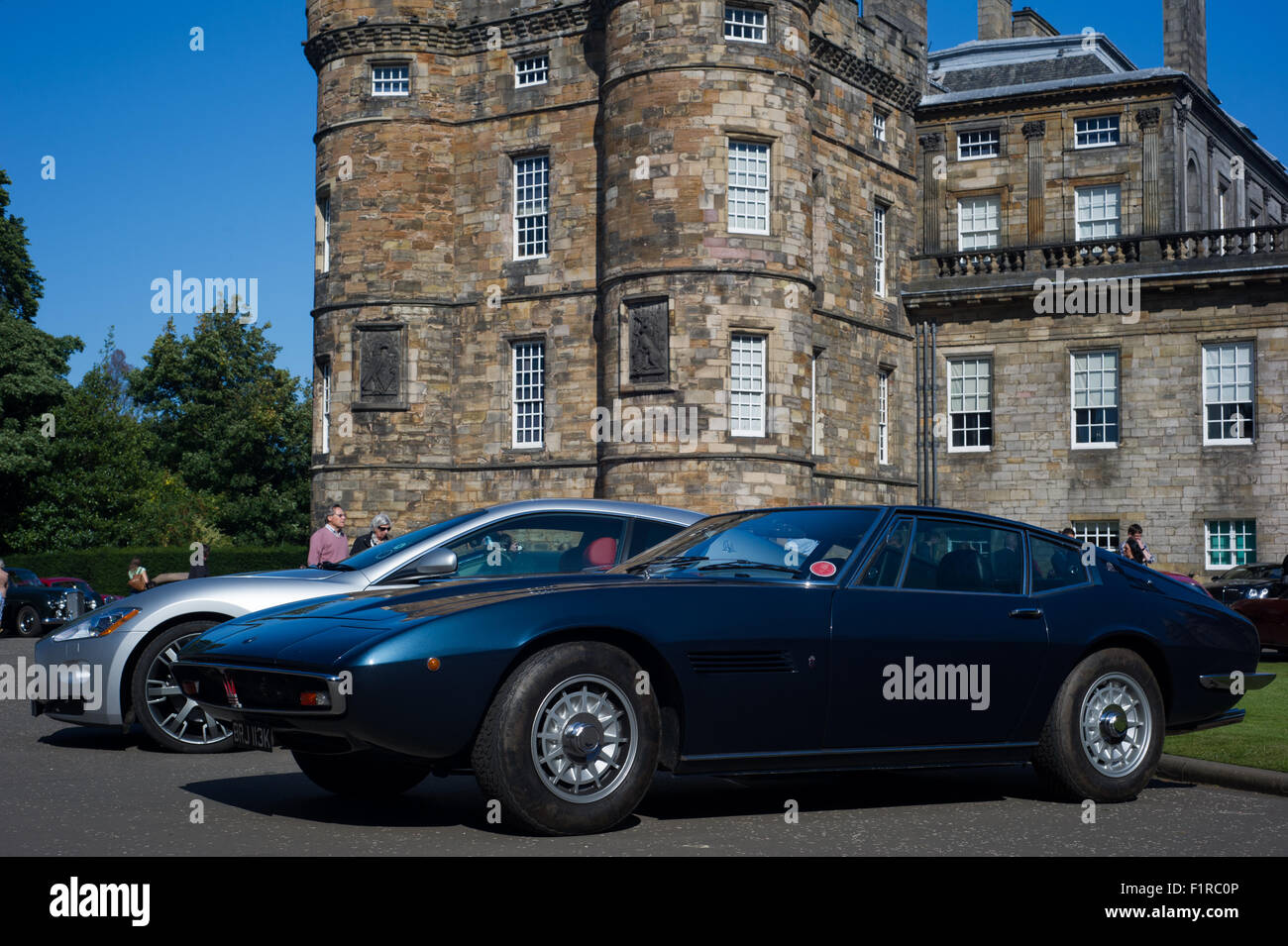 Edinburgh, Scotland, 6th of September 2015. Concours of Elegance at the ...