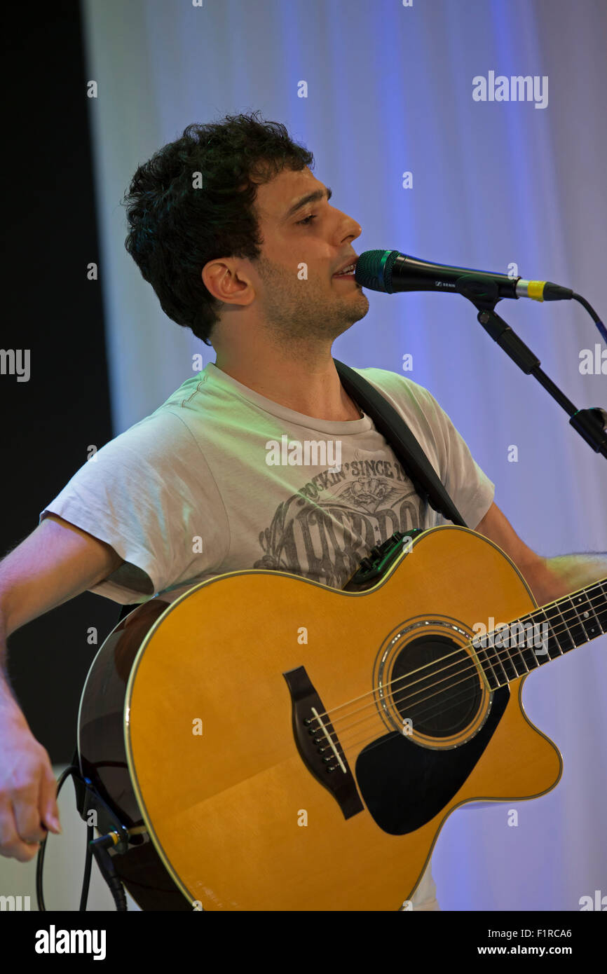 Stratford,UK,6th September 2015,Hounslow singer Luca Fiore wins Gigs ...