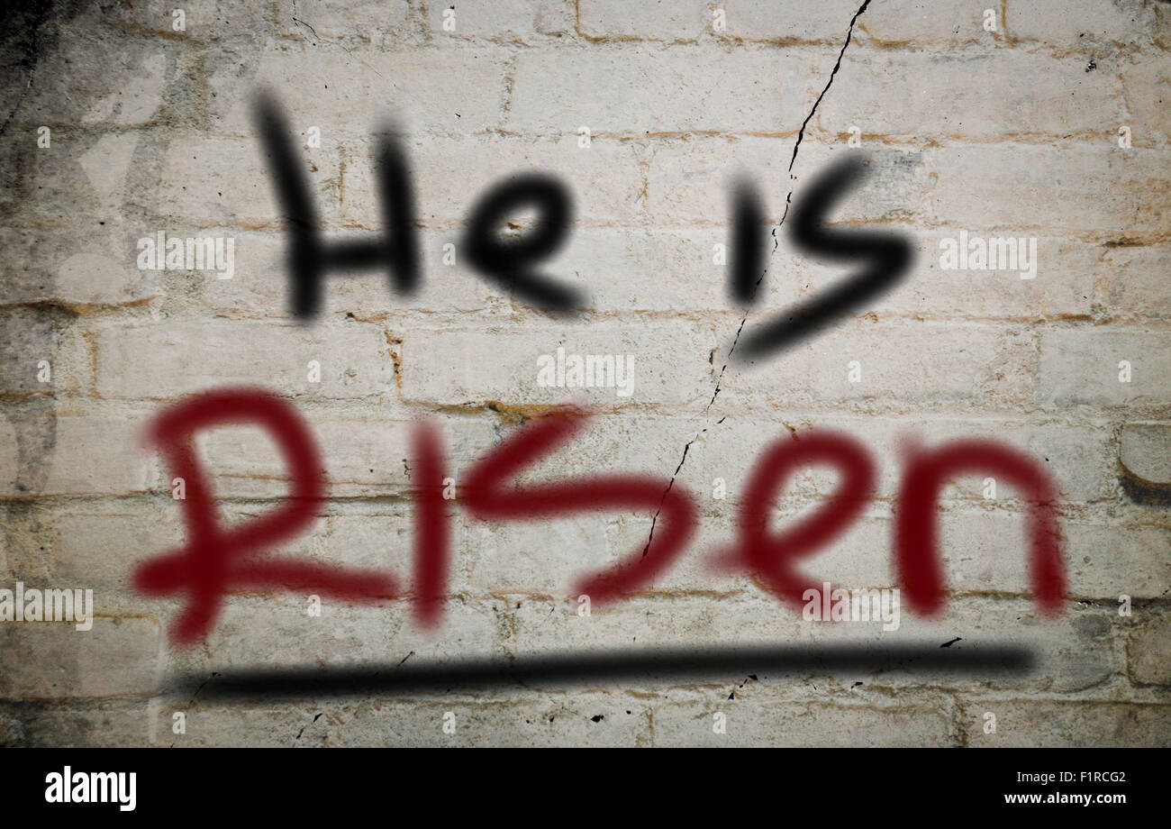 God has risen hi-res stock photography and images - Alamy